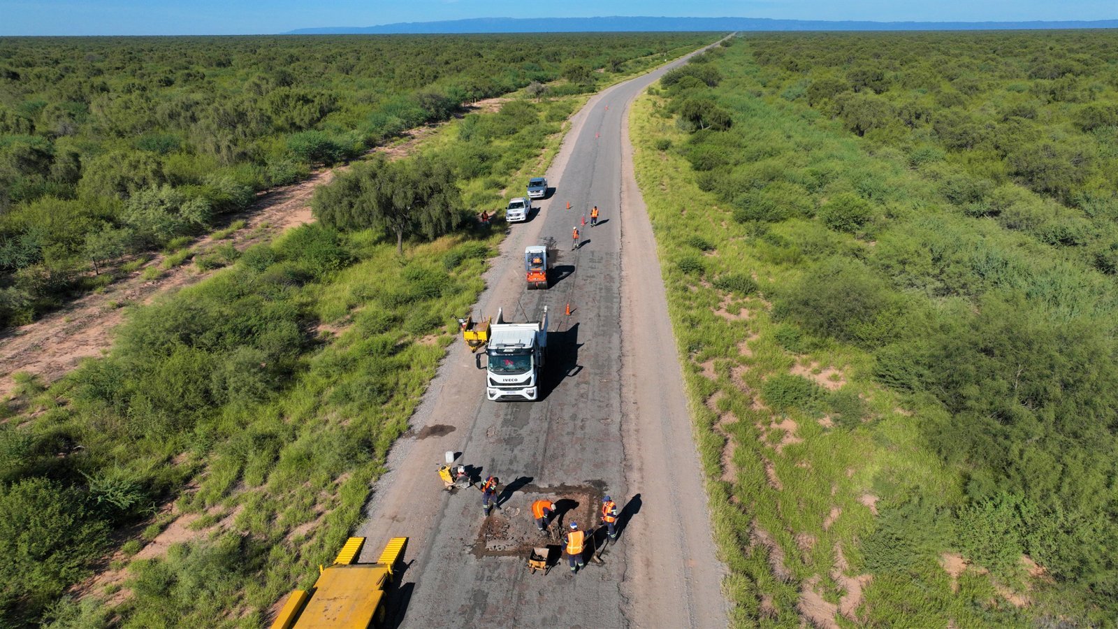 Renovación vial: Bacheo y saneamiento en la Ruta Nacional 79 en La ...