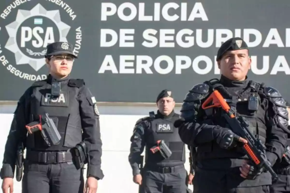 Fuerzas de seguridad en aeropuertos: PSA garantiza continuidad de servicios esenciales ...